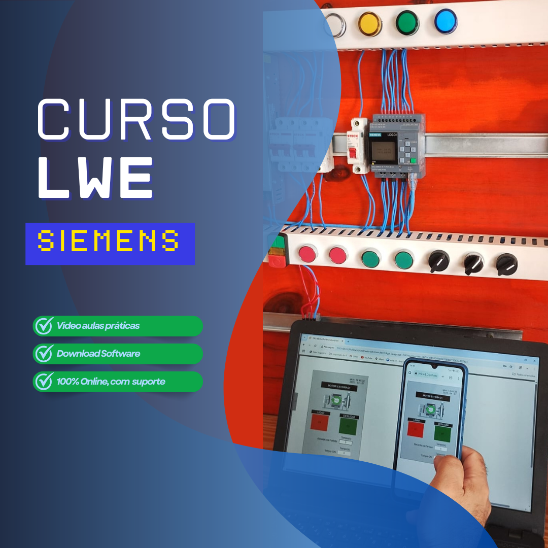 Curso Completo de LWE LOGO! Siemens – Automação Inteligente - Laérc...