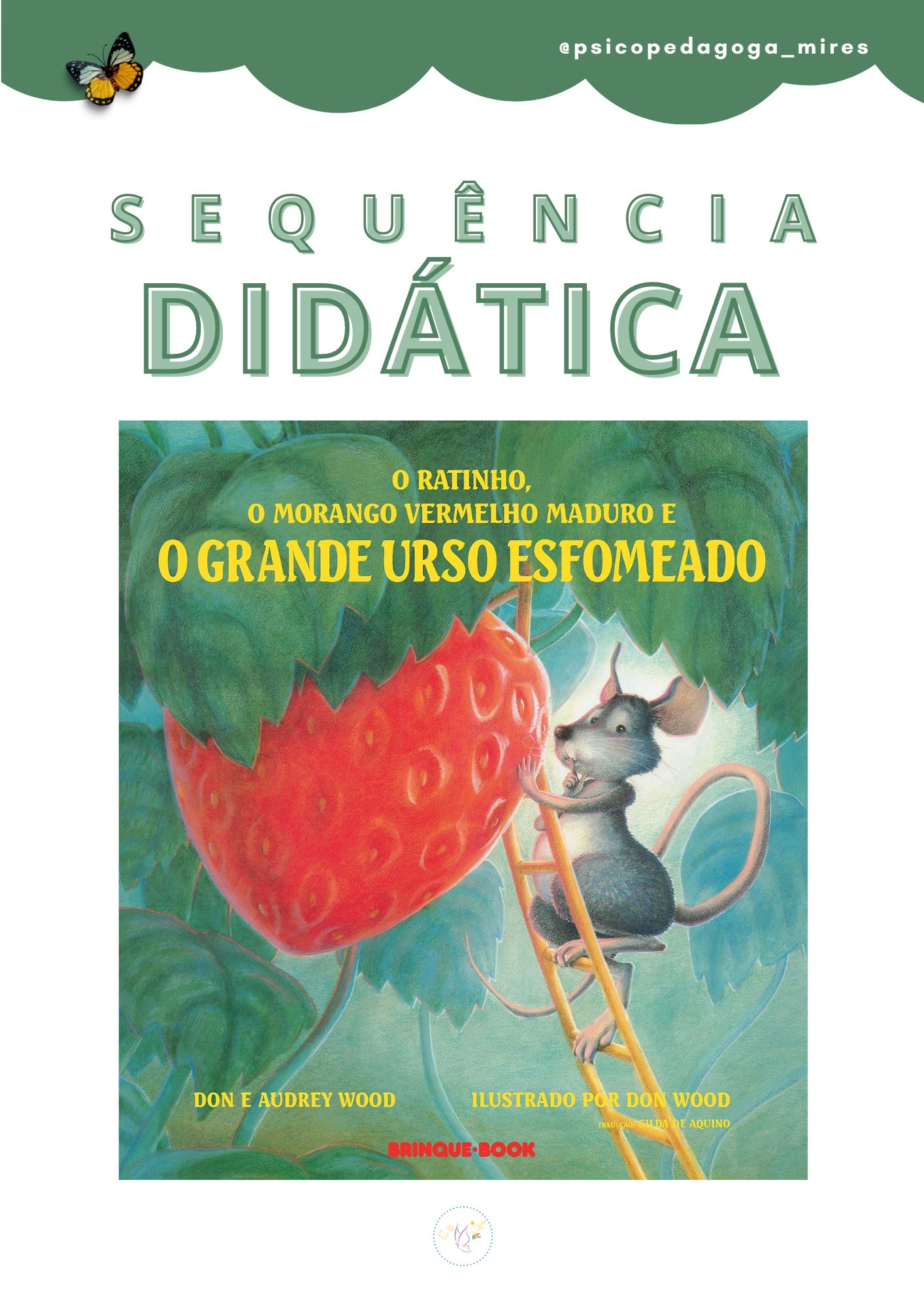 Sequência didática - O ratinho, o morango vermelho maduro e o grande ...