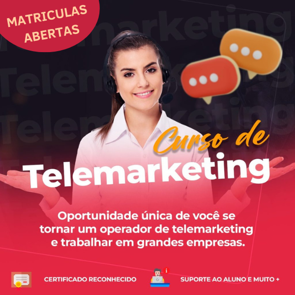 Curso Online de Telemarketing