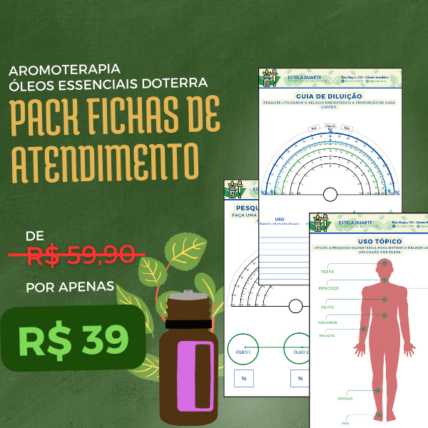 PACK DE FICHAS DE AROMATERAPIA PARA TERAPEUTAS HOLÍSTICOS