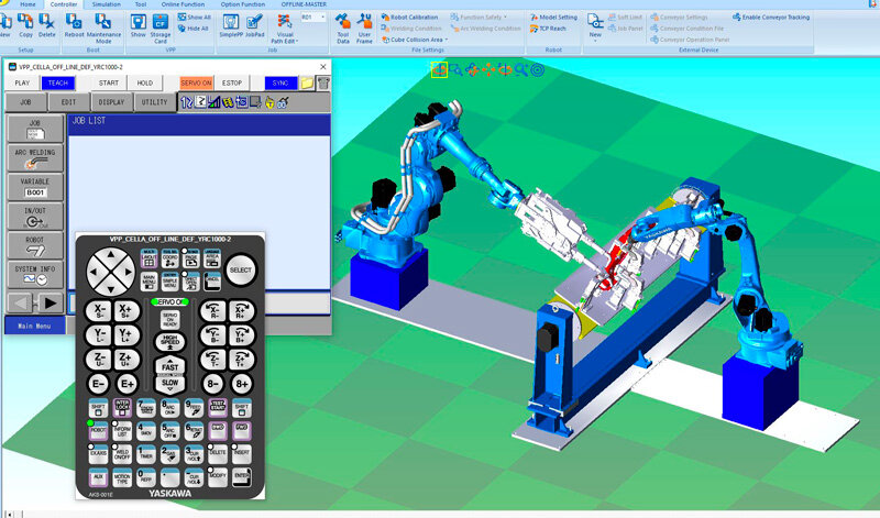Yaskawa Motosim Robot Programming and Simulation with English,Spanish,Portuguese,Arabic,Italian ...
