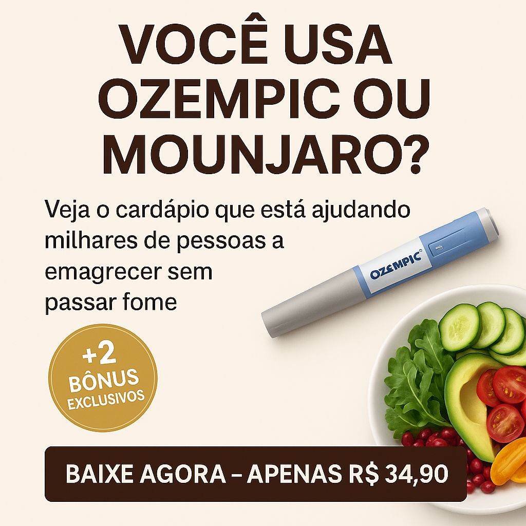Voce usa Ozempic ou Mounjaro - Reinvente por Fatima Bakri | Hotmart