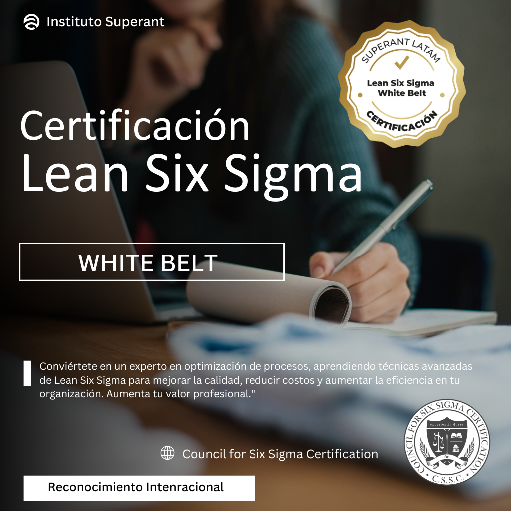 Fundamentos de Lean Six Sigma: Certificación White Belt para Lídere...