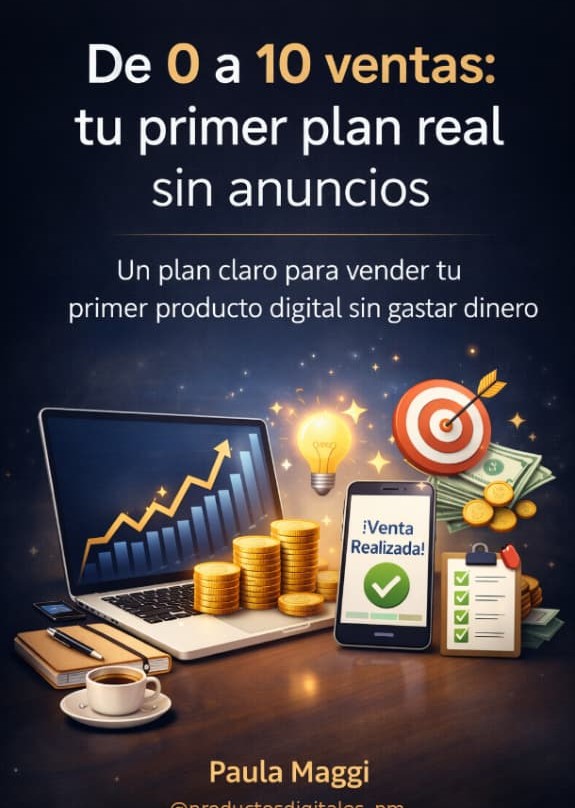 COMO CONSEGUIR TUS PRIMERAS 10 VENTAS SIN PUBLICIDAD - Paula Maggi ...