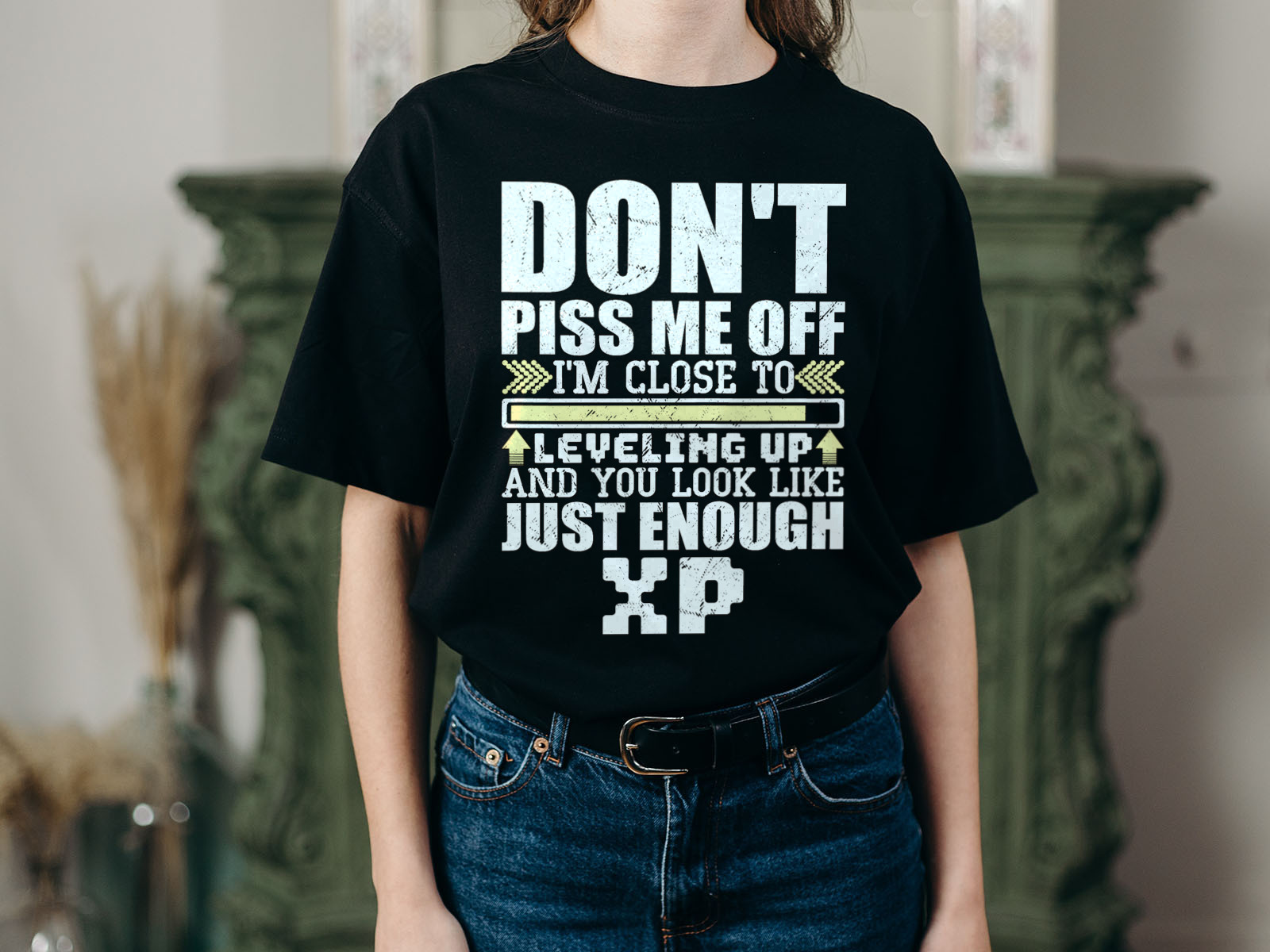 Dont Piss Me Off Im Close To Leveling Up SVG , You Look Like Just E...