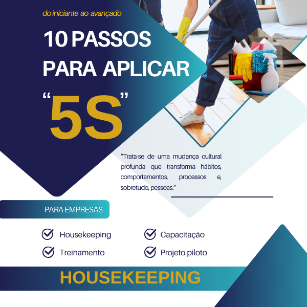 10 PASSOS PARA APLICAR O "5S"