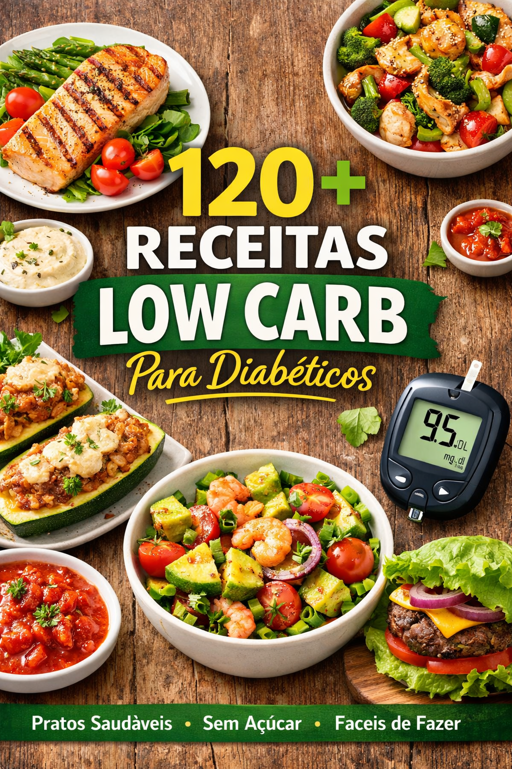 📘 120+ Recetas Low Carb para Diabéticos | Hotmart