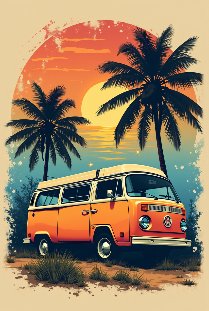 Pack de 50 Estampas Vintage & Retrô para T-Shirts – Prontas par...