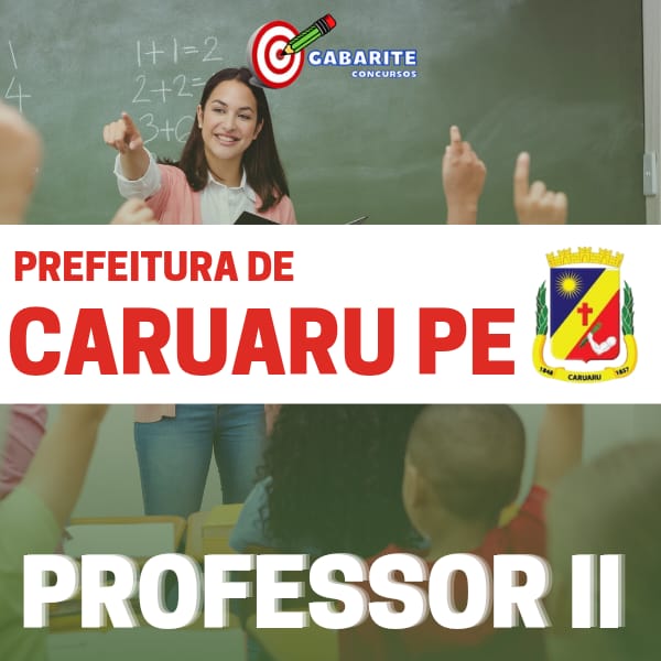 PROFESSOR II - CARUARU - PE ( 6ºao 9º ano)