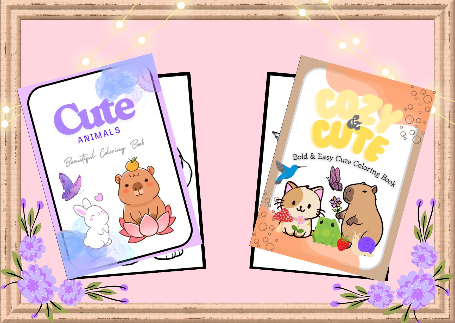 Cute Coloring Book - Isha Or | Hotmart