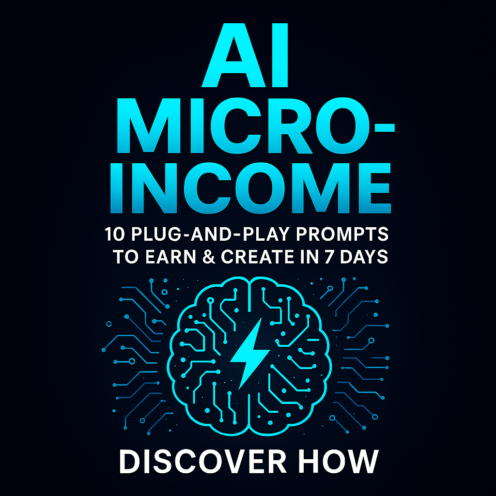 AI Micro-Income: 10 Plug-and-Play Prompts to Earn & Create in 7...