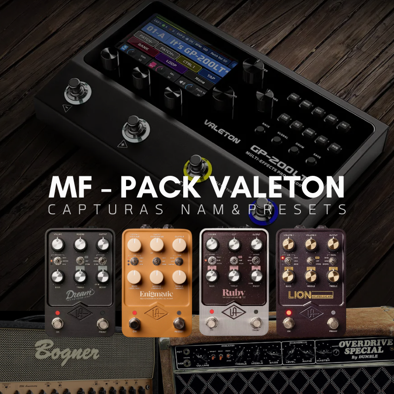 MF – Pack Valeton | Capturas NAM & Presets