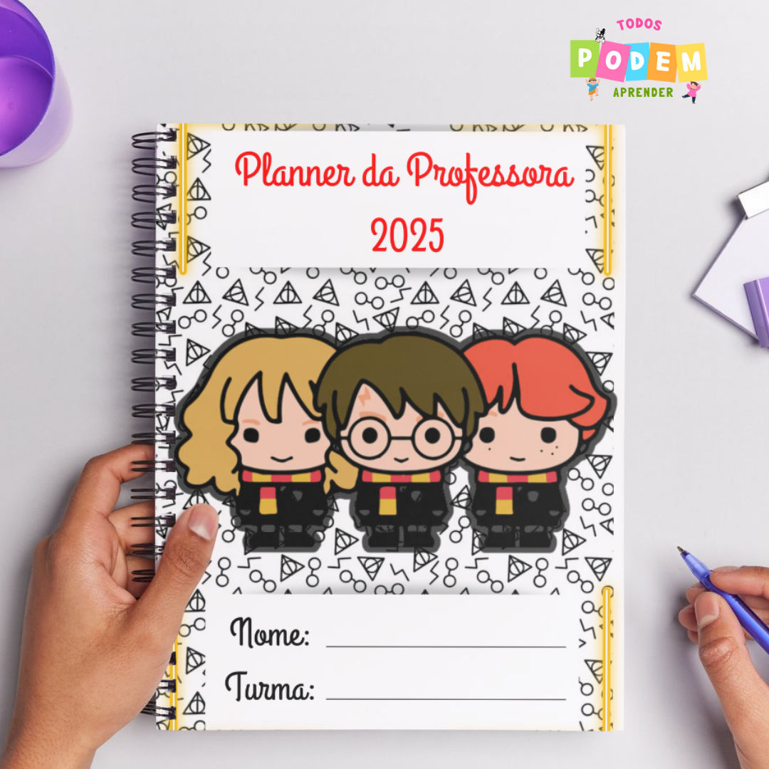 PLANNER PROFESSORA- HARRY POTTER - Gabbie Faleiro | Hotmart