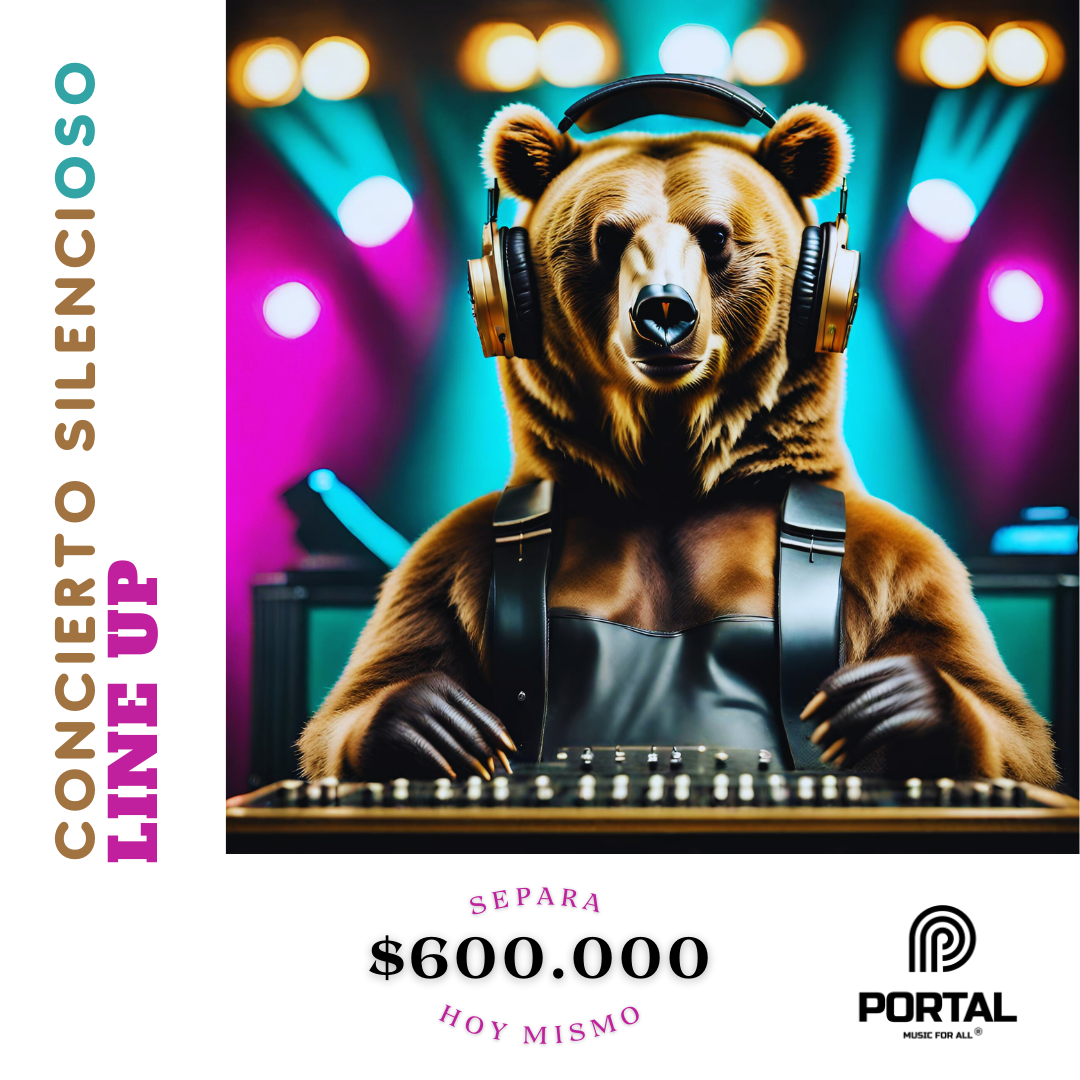 Concierto Silencioso LineUp (Fecha) - Portal Music For All | Hotmart