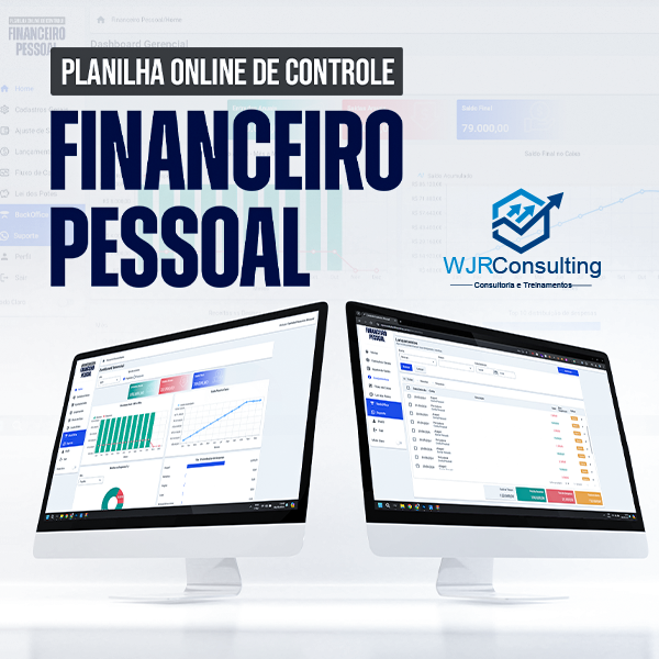 Planilha Online de Controle Financeiro Pessoal - WJR Consulting | H...