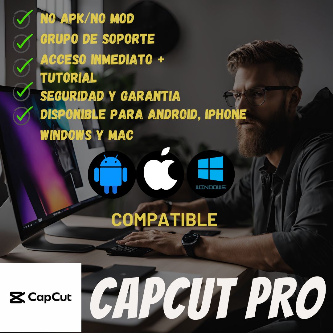 Pack CapCut Pro 2025 + Cursos + Bonos