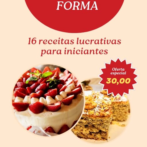 Receitas de Bolo - Ryan Oliveira | Hotmart