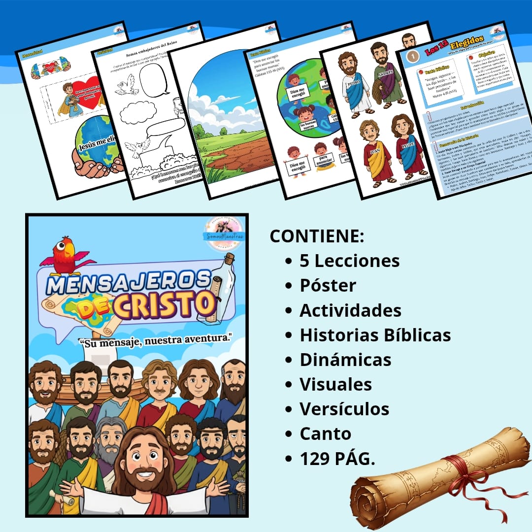 Mensajeros de Cristo (ARCHIVO PDF) - Somos Maestras | Hotmart