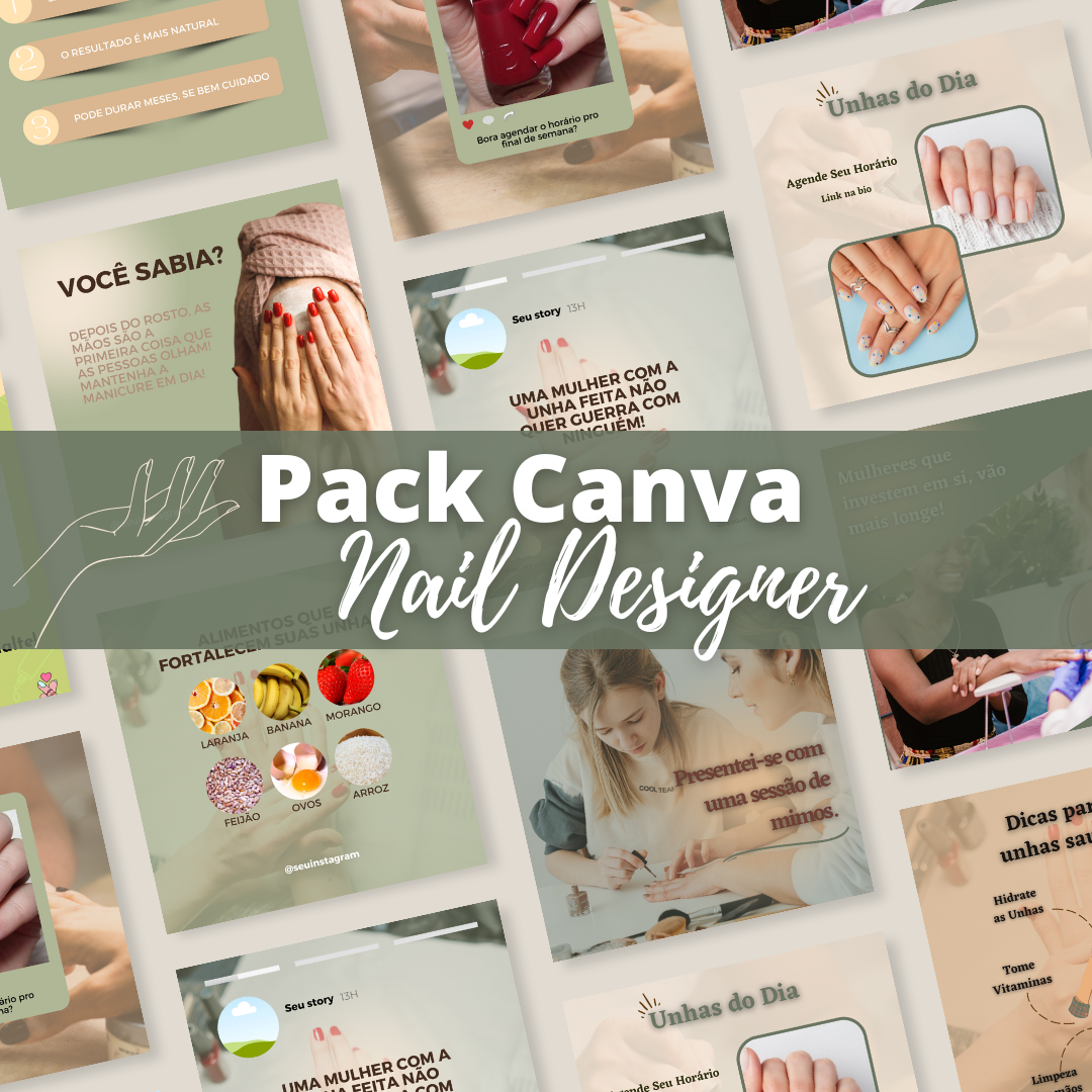 Pack Nail Designer - Basic - Joyce alves | Hotmart