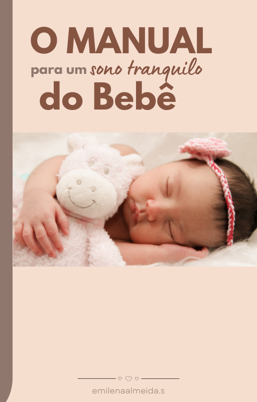 manual para um sono tranquilo do bebê
