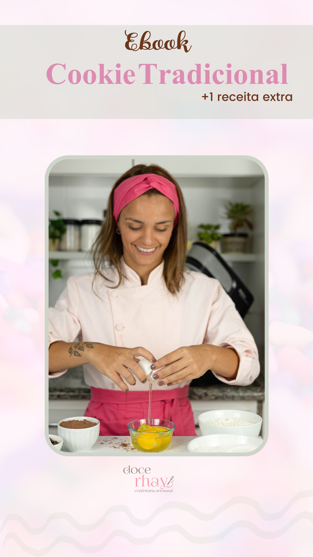 Ebook Cookies Tradicional - Doce Rhay