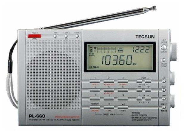 Manual em Português TECSUN PL-660 Rádio