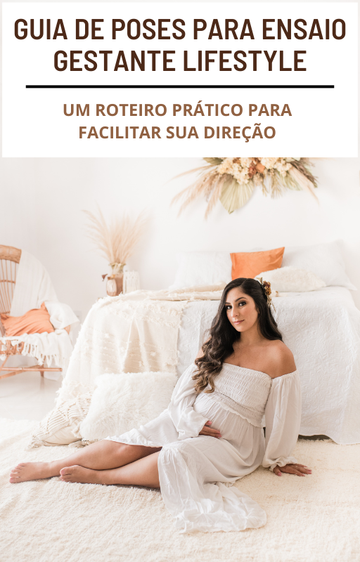 Guia de Poses Ensaio Gestante Lifestyle - Aline Prado | Hotmart