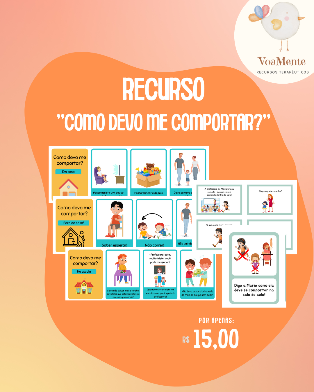 Recurso "Como devo me comportar?" - Ana Beatriz Ditolvo | Hotmart