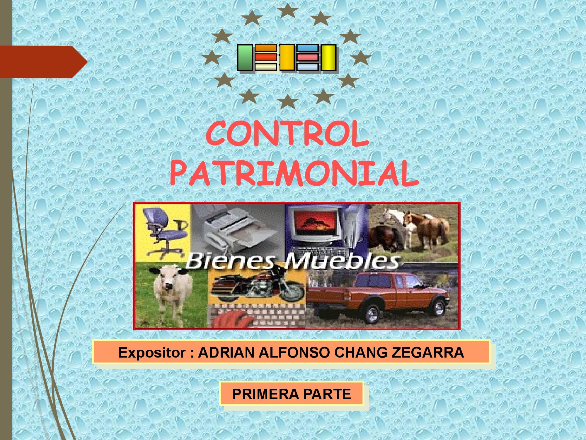 CONTROL PATRIMONIAL Y TOMA DE INVENTARIOS - ADRIAN ALFONSO CHANG ZE...