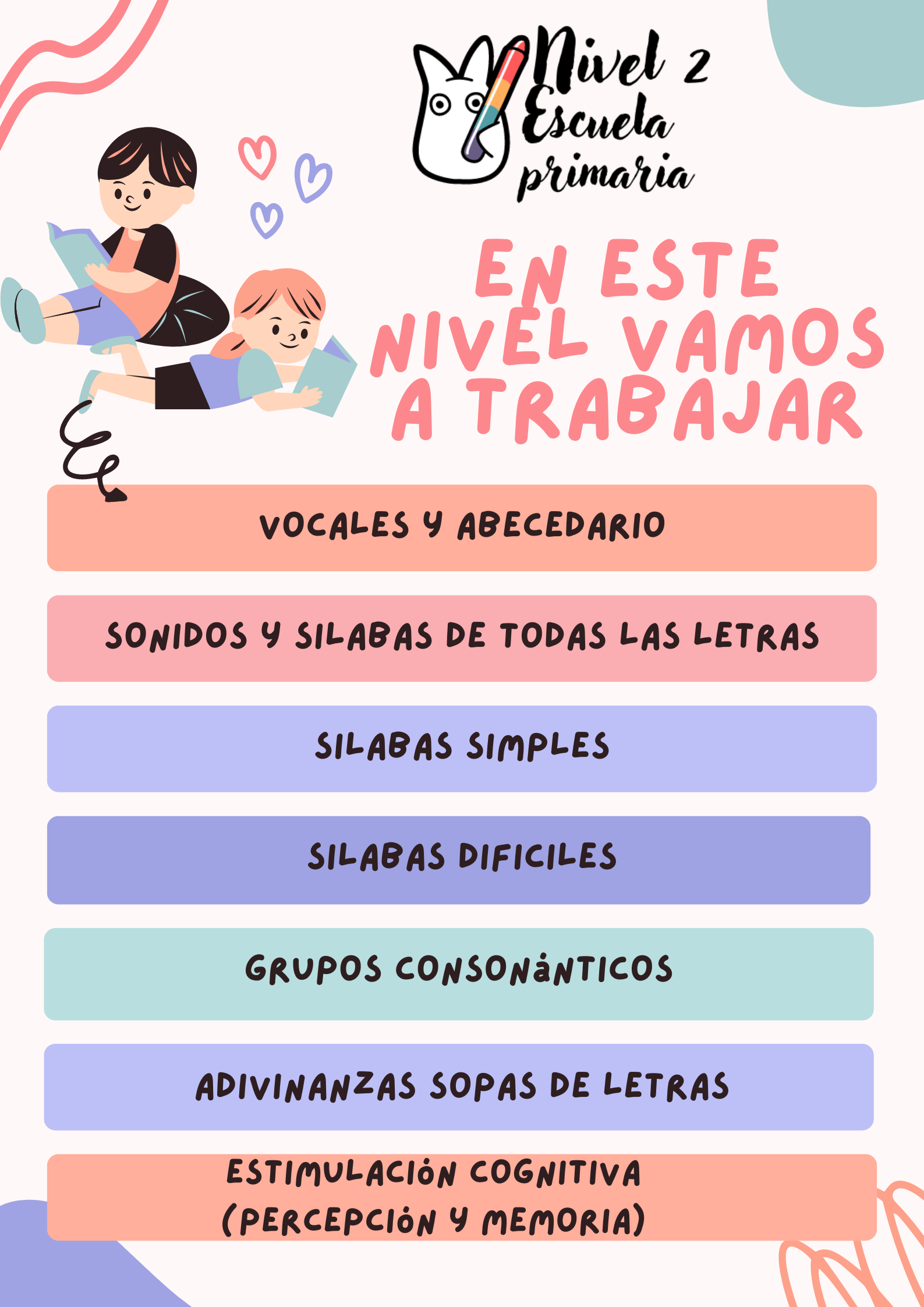 Aprende a leer y escribir Nivel 2 - Aprende Jugando | Hotmart