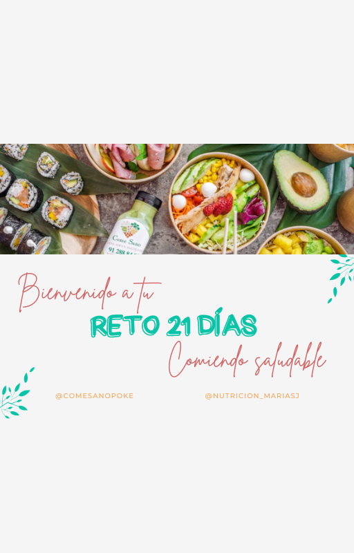 RETO 21 DÍAS COMIENDO SANO - NOELIA MORENO MARTINEZ | Hotmart