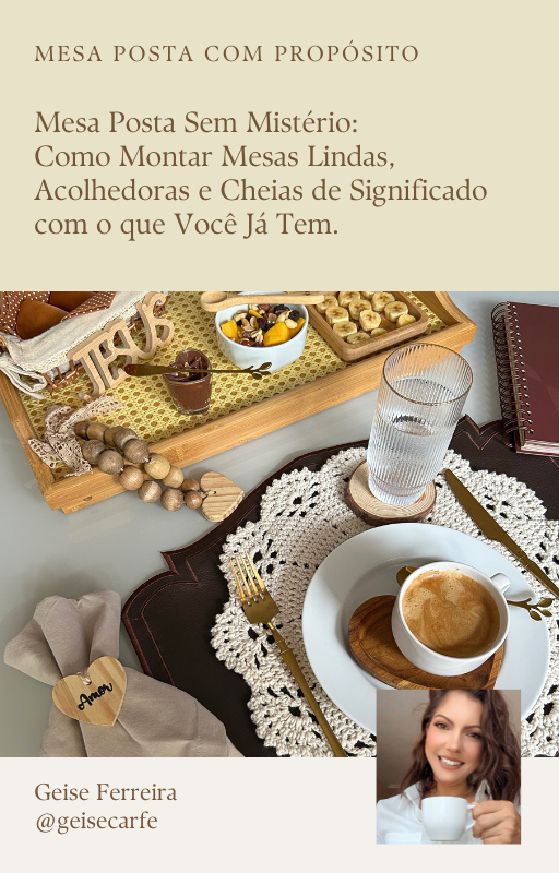 Mesa Posta Com Propósito