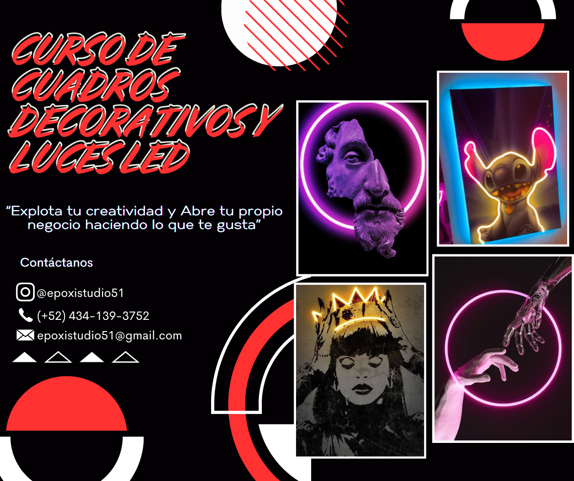 CUADROS DECORATIVOS CON RESINA Y LUCES LED - epoxi Studio | Hotmart