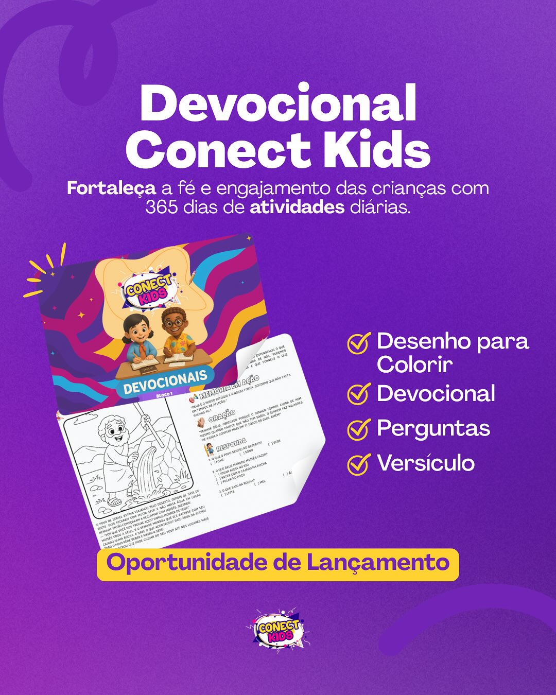 Devocional Conect Kids - HANGAR 87 TECNOLOGIA LTDA | Hotmart