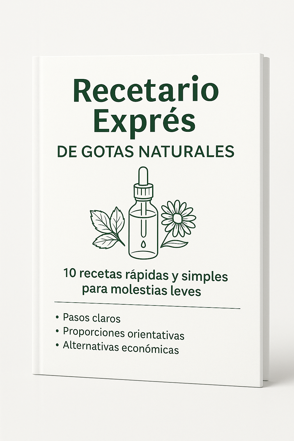 Recetario Exprés de Gotas Naturales - Cursos online | Hotmart