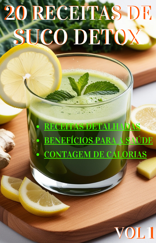 20 RECEITAS DE SUCO DETOX VOLUME 1 - HARLEY BUARQUE | Hotmart