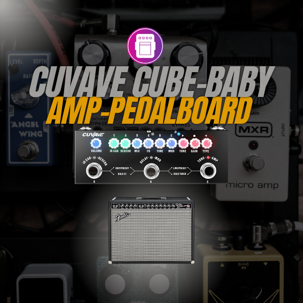 Cuvave Amp-Pedalboard