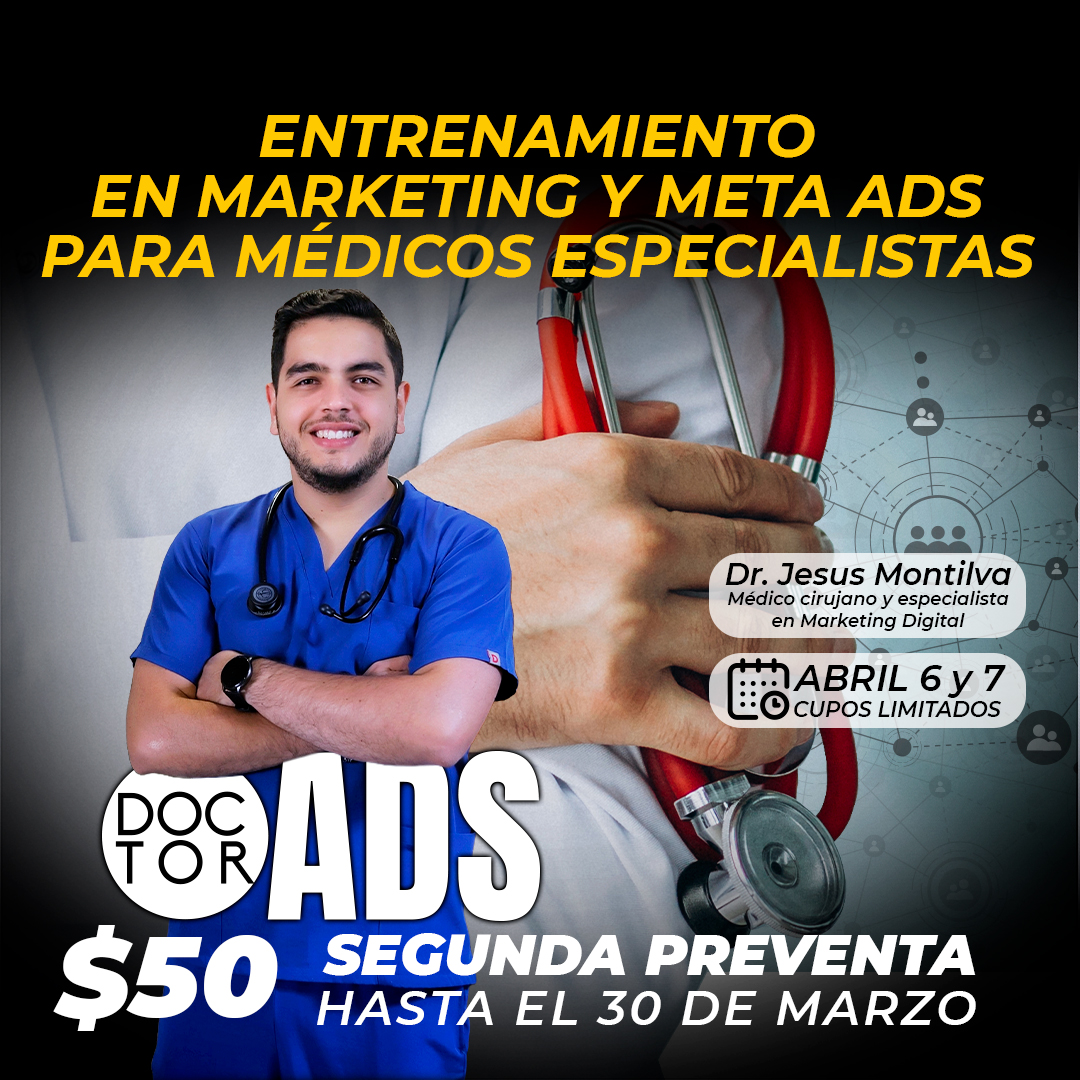 DOCTOR ADS - Entrenamiento en META ADS para médicos especialistas