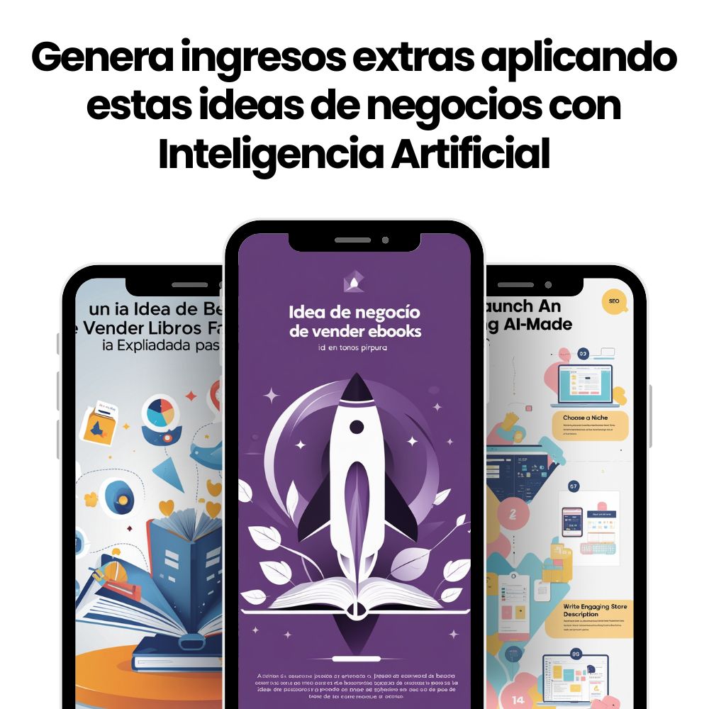 MegaPack de ideas de negocios con I.A - Amazing Renders LLC | Hotmart