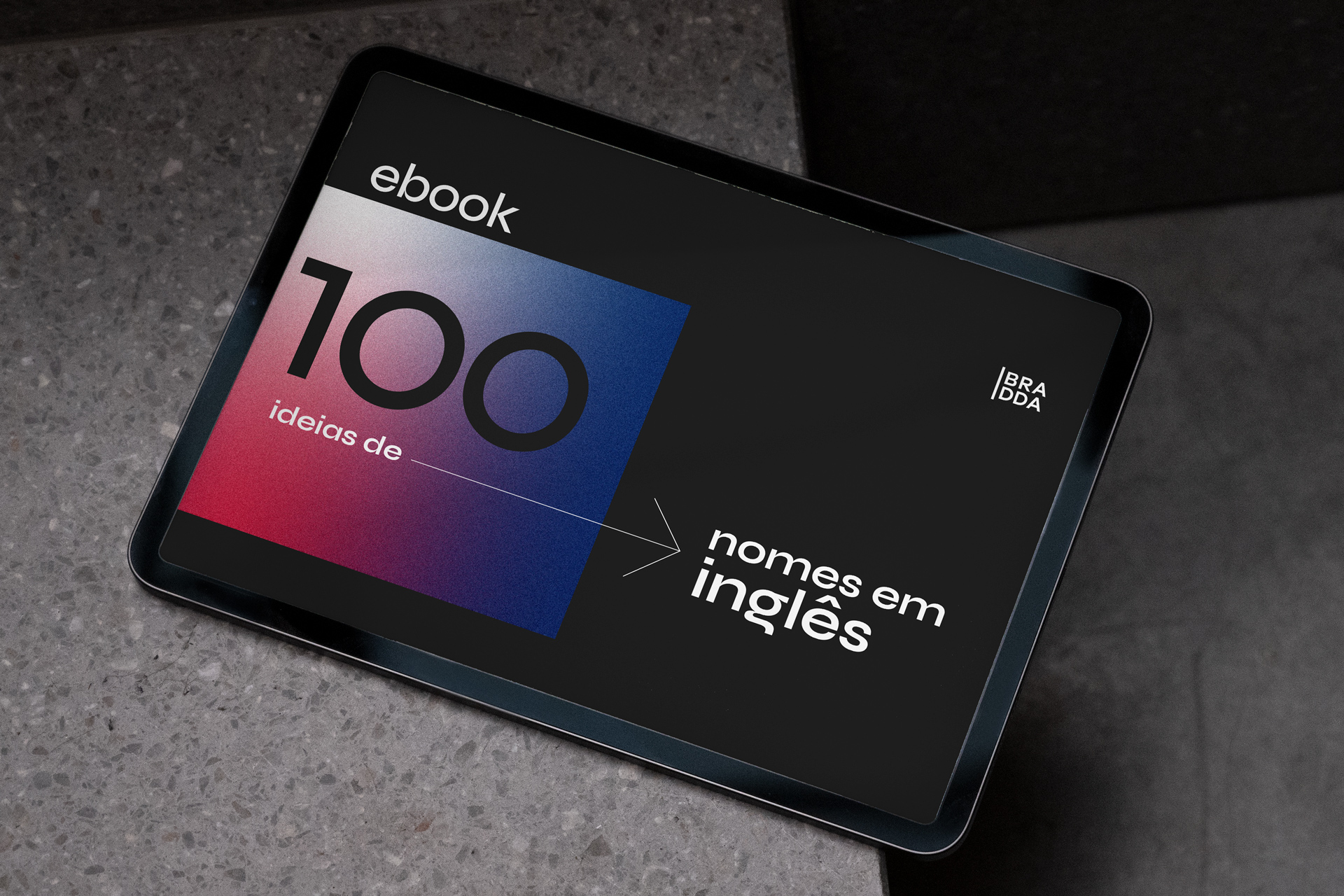 [Ebook] 100 Ideias de Nomes em Inglês para Marcas - Bradda Design