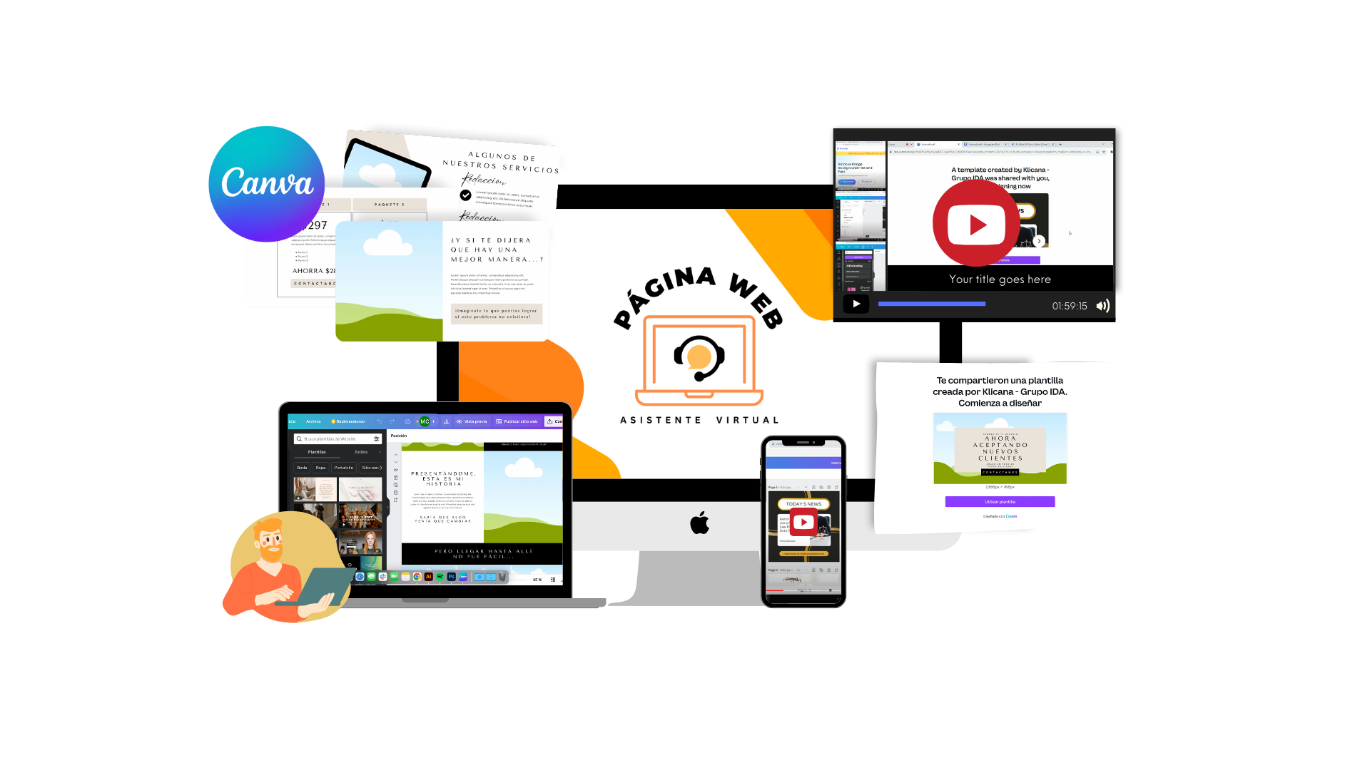 Página Web Asistente Virtual - Digital Pulse | Hotmart