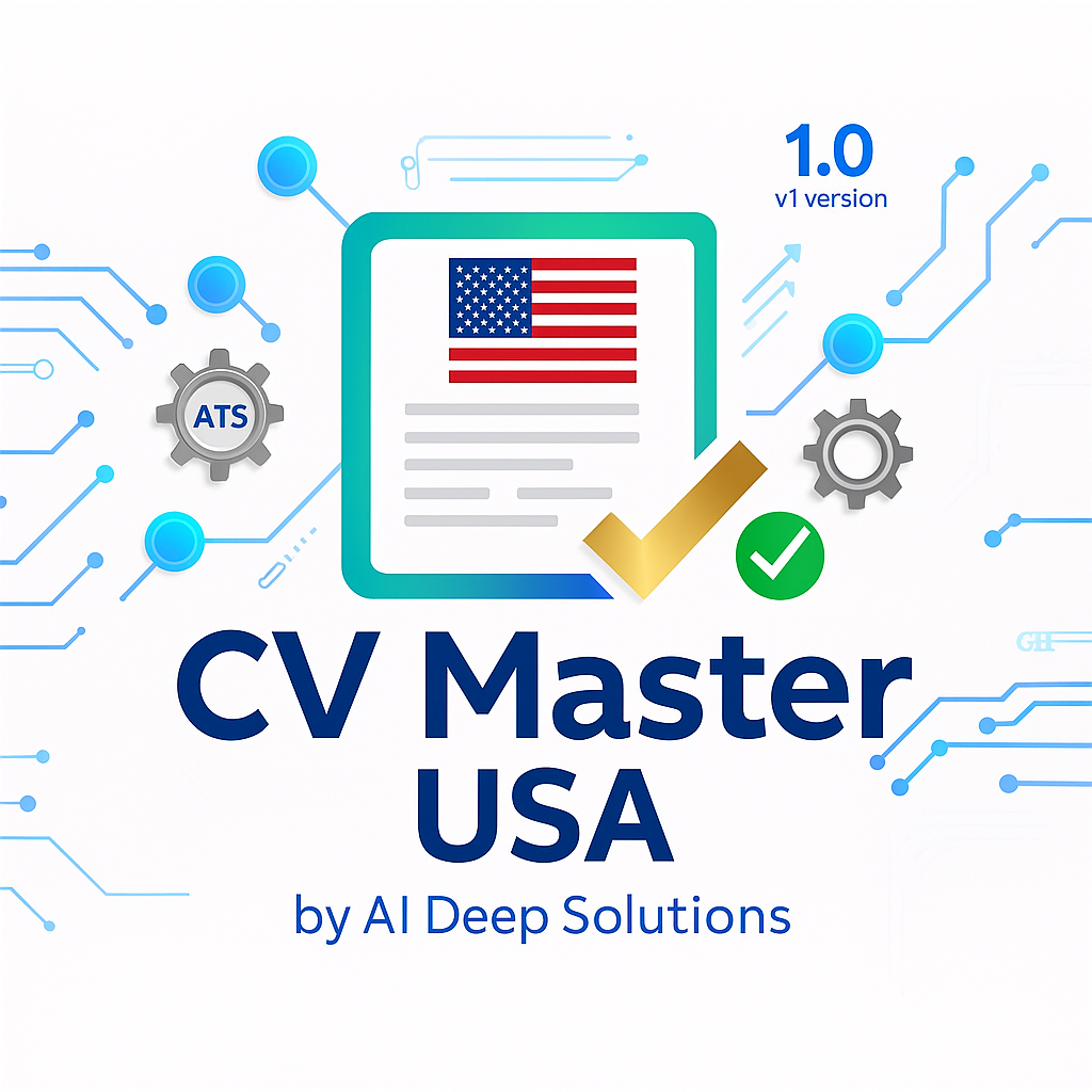 CV Master USA - Currículo no padrão americano em minutos, pronto pa...