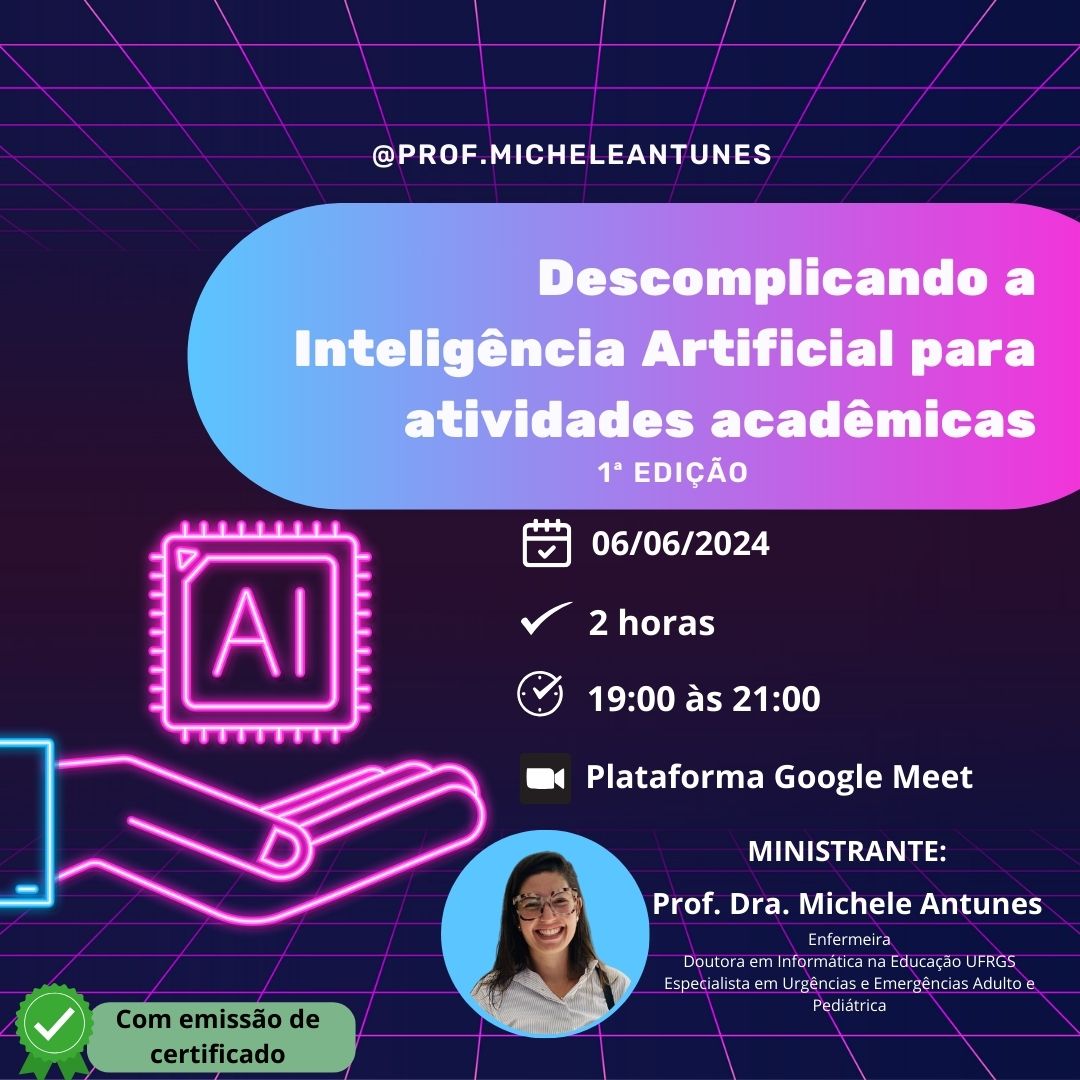 Descomplicando a Inteligência Artificial para atividades acadêmicas...