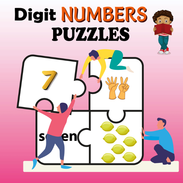 Decompose 1-Digit Number Puzzles, Number early math activity for ch...