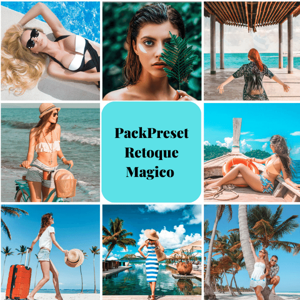 Pack Preset 200 Retoque Mágico