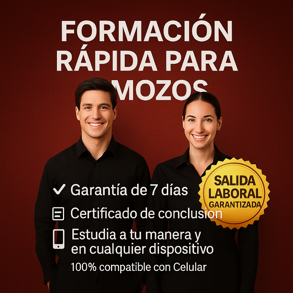 Formacion Mozo/a Profesional
