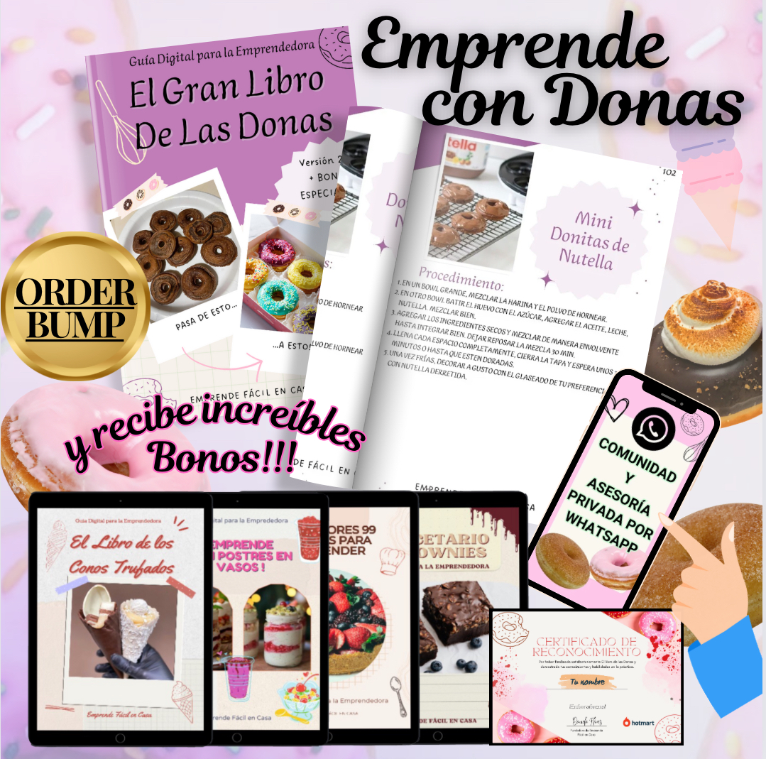 El Gran Libro de Las Donas en Español - Daniela Flores | Hotmart