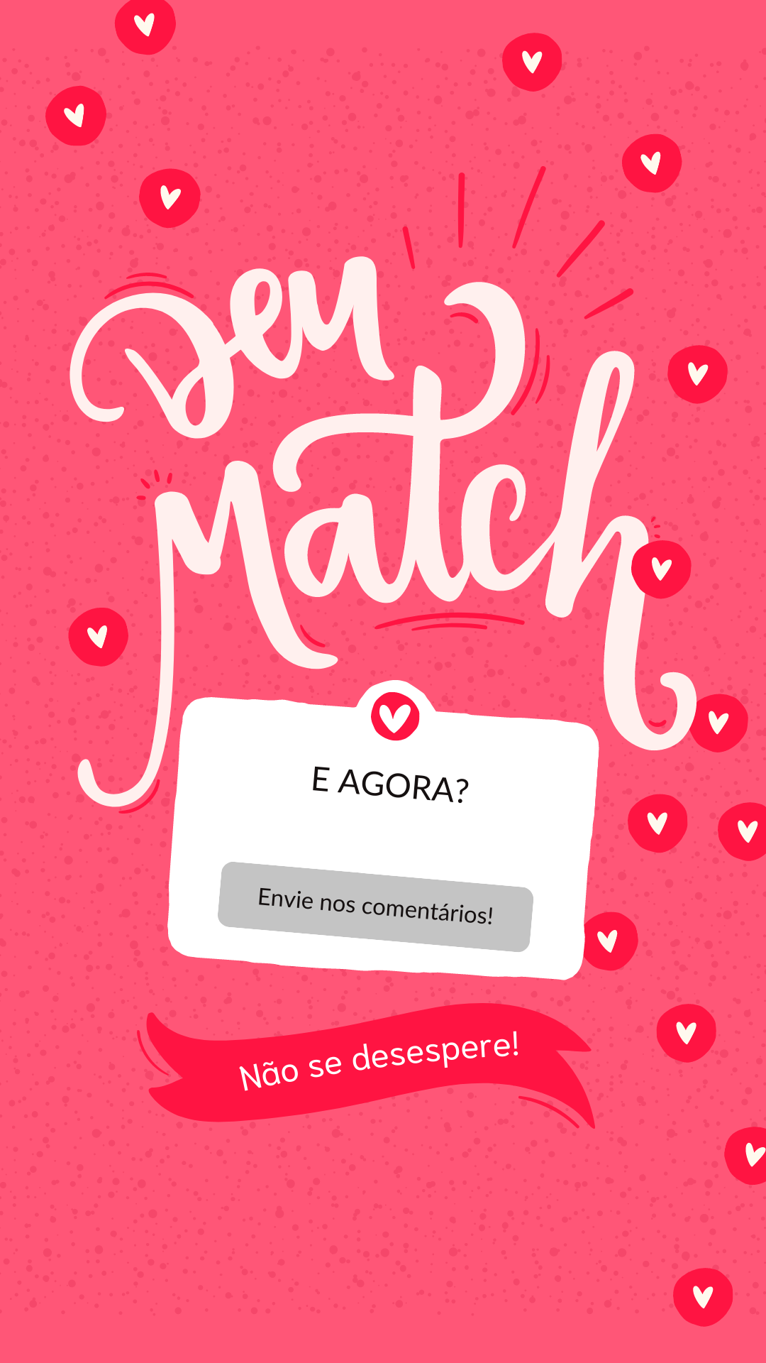 E-book Deu Match e agora?