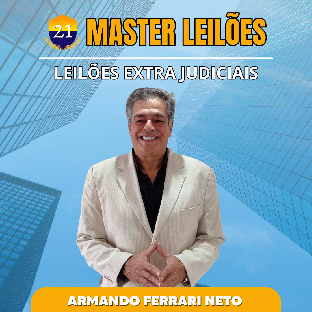 21 MASTER LEILÕES - Armando Ferrari Neto - Armando Ferrari Neto