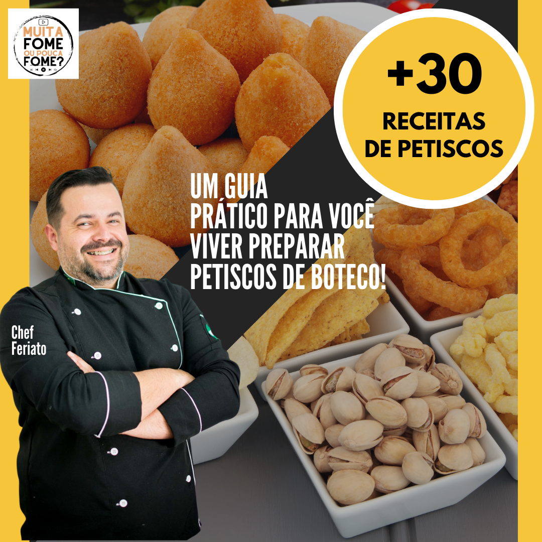 30 Receitas de Petiscos de Boteco